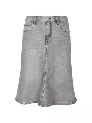 JNBY Fishtail Hem Midi Skirt - Grey