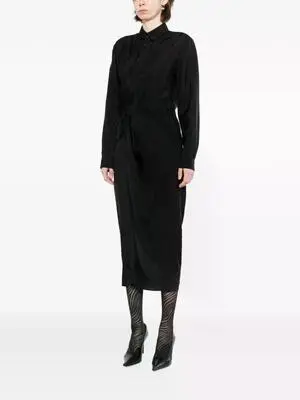 JNBY Twist-detail Long-sleeve Dress