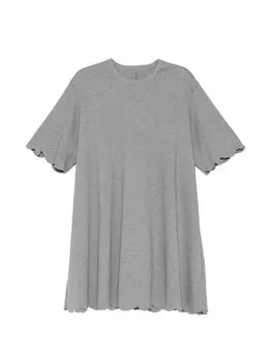 JNBY Crew-neck Short-sleeves Mini Dress - Grey