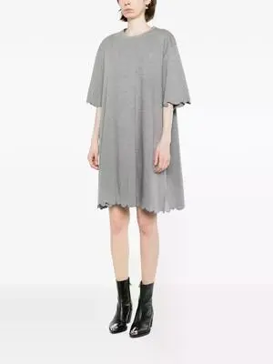 JNBY Crew-neck Short-sleeves Mini Dress