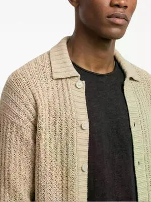 Orlebar Brown Thomas Chunky-knit Button-up Cardigan