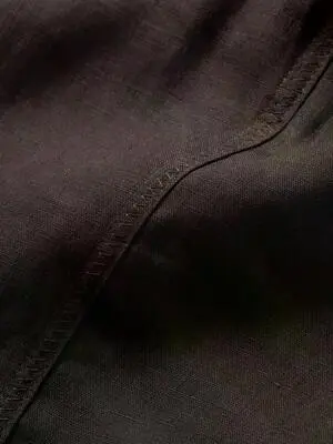 Orlebar Brown Alex Drawstring Linen Deck Shorts