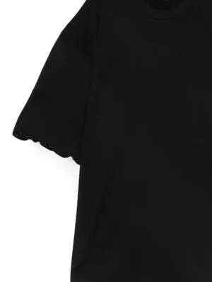 JNBY Lace-trim Embroidered T-shirt