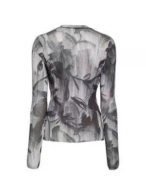JNBY Mesh Long-sleeve T-shirt