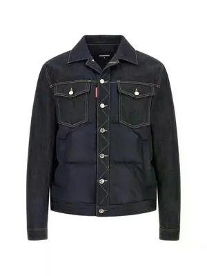 Dsquared2 Hybrid Puffer Jacket - Blue