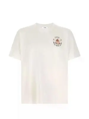 Casablanca Casa Way Graphic-print T-shirt - Neutrals