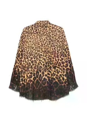 R13 Leopard-print Shirt