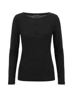 PUROTATTO Long-sleeve T-shirt - Black