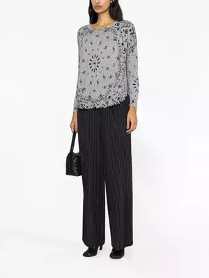 KUJTEN Intarsia-knit Cashmere Jumper