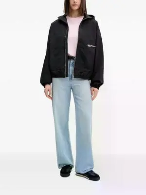 Karl Lagerfeld Hooded Logo-print Jacket