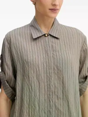 SESSUN Safara Striped Shirt With Buckle Detail