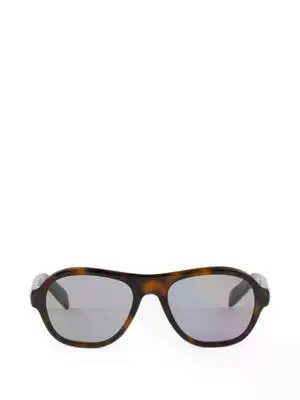 Prada Pilot-frame Sunglasses - Brown