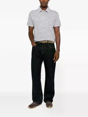 Etro Paisley-print Polo Shirt