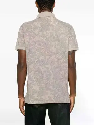 Etro Paisley-print Polo Shirt