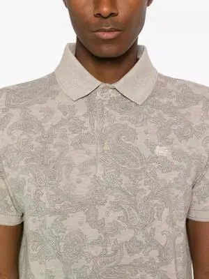 Etro Paisley-print Polo Shirt