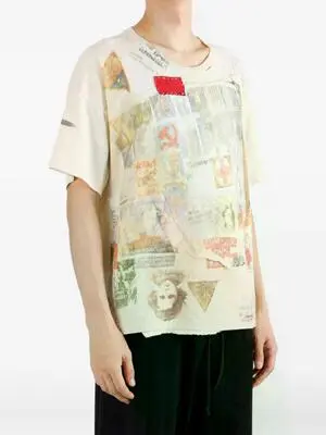 SAITOS Graphic-print T-shirt