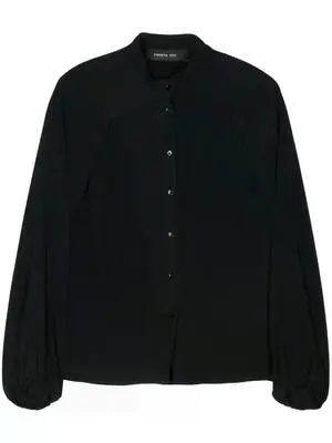 Federica Tosi Crepe Shirt - Black