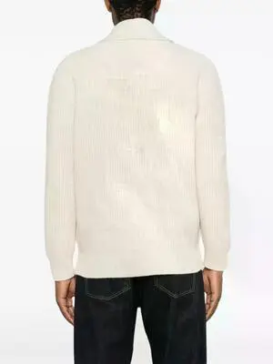 Fedeli Shawl Collar Cardigan - Neutrals