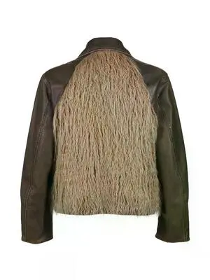 FILTH Faux-fur Trim Jacket