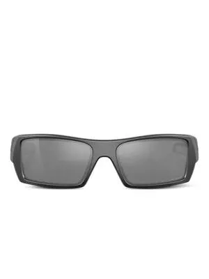 Oakley Gascan Rectangle-frame Sunglasses Black