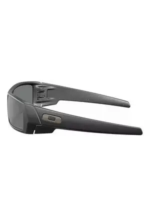 Oakley Gascan Rectangle-frame Sunglasses - Black