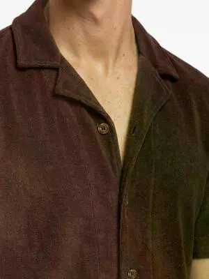 Orlebar Brown Hawkin Towelling Shirt