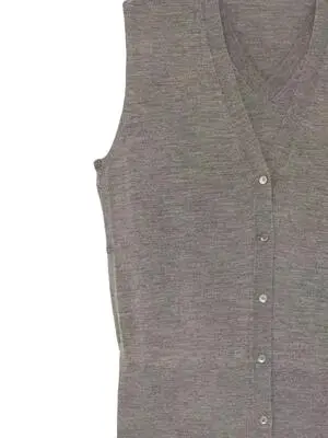 LESS Button-up Layered Vest