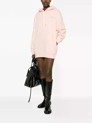 Superdry Logo-embroidered Mini Dress - Pink