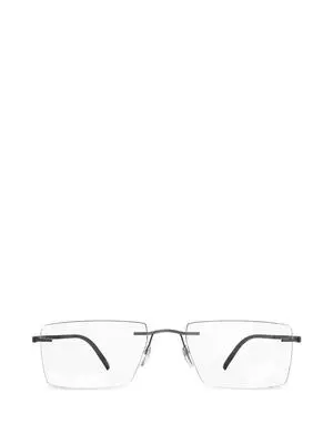 SILHOUETTE Rimless Titanium Eyeglasses - Grey