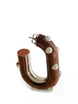 Rabanne Studded Hoop Earrings