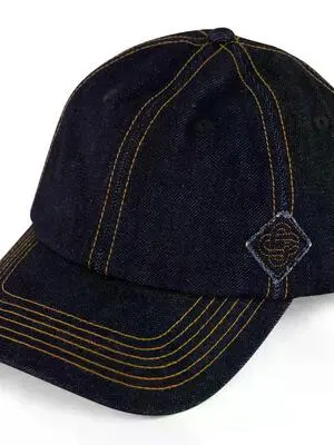Casablanca Logo-patch Denim Cap