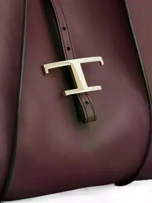 TOD'S T Timeless Shopping Bag In Leather Medium