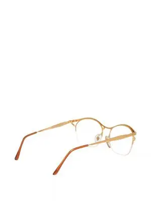 Emanuel Ungaro Half-rim Oval-frame Eyeglasses
