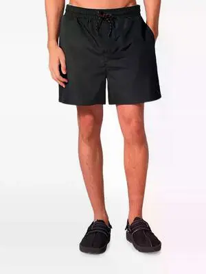 GERTRUDE Logo-patch Drawstring Swim Shorts