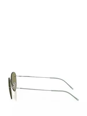 Giorgio Armani Rimless Round-frame Sunglasses