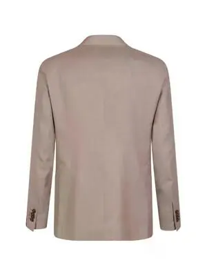 Tagliatore Single-breasted Logo-pin Jacket