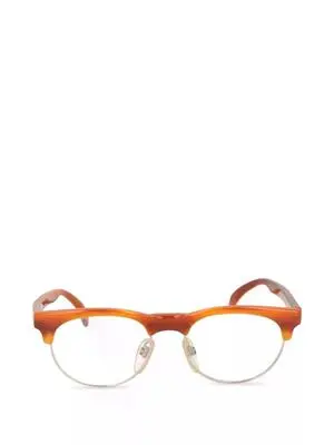FIORUCCI VINTAGE Round-frame Glasses - Brown