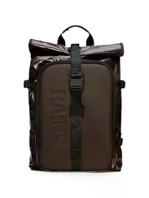 Rains Sibu Shield Roll-top Debossed-logo Backpack