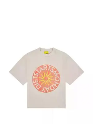 DIET STARTS MONDAY Sol Graphic-print T-shirt - White