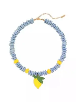 JENNIFER BEHR Citron Lemon-pendant Necklace