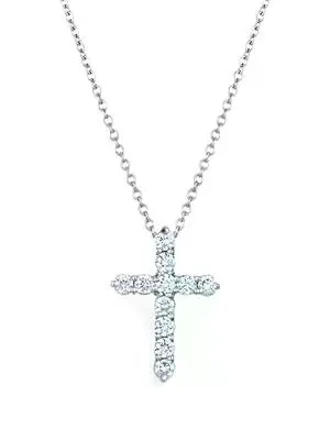 Kwiat Diamond Cross Necklace