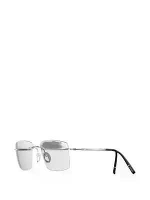 SILHOUETTE Rectangle-frame Glasses - Silver