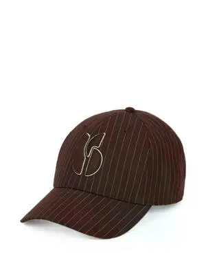 Ba&sh Harlow Pinstripe Baseball Cap