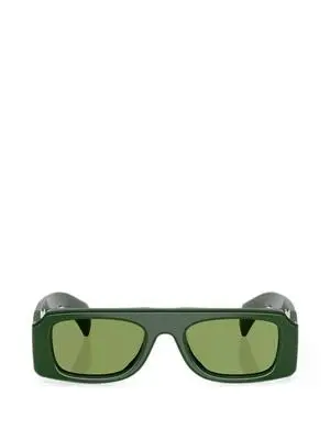 Oliver Spencer Edition 4 Rectangle-frame Sunglasses