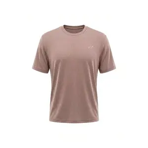 SAVED LAB Neutrals Relaxed Tee In Washed Ecru - Beige