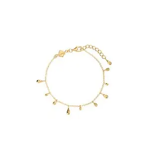 VANCHI Rhea Molten Cascade Bracelet - Gold