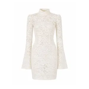 MANDRAGORA Neutrals Anya Dress Ecru - Beige