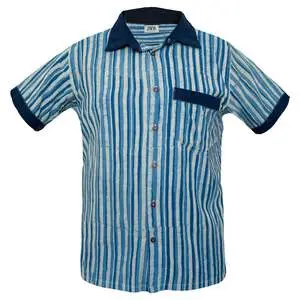JIWYA Neel Casual Striped Cotton Shirt