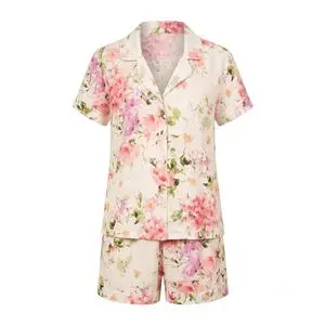 Yumi Kim Beauty Rest Ivory Floral Pajama Set - White