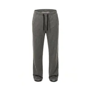 SAVED LAB Relaxed Sweatpant In Anthracite Melange - Grey